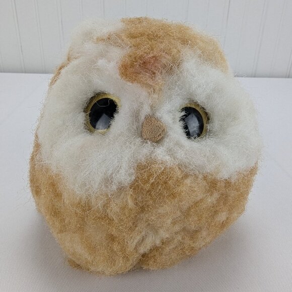 Aurora | Toys | Aurora World Barn Owl Plush 5 Round Stuffed Animal Tan ...